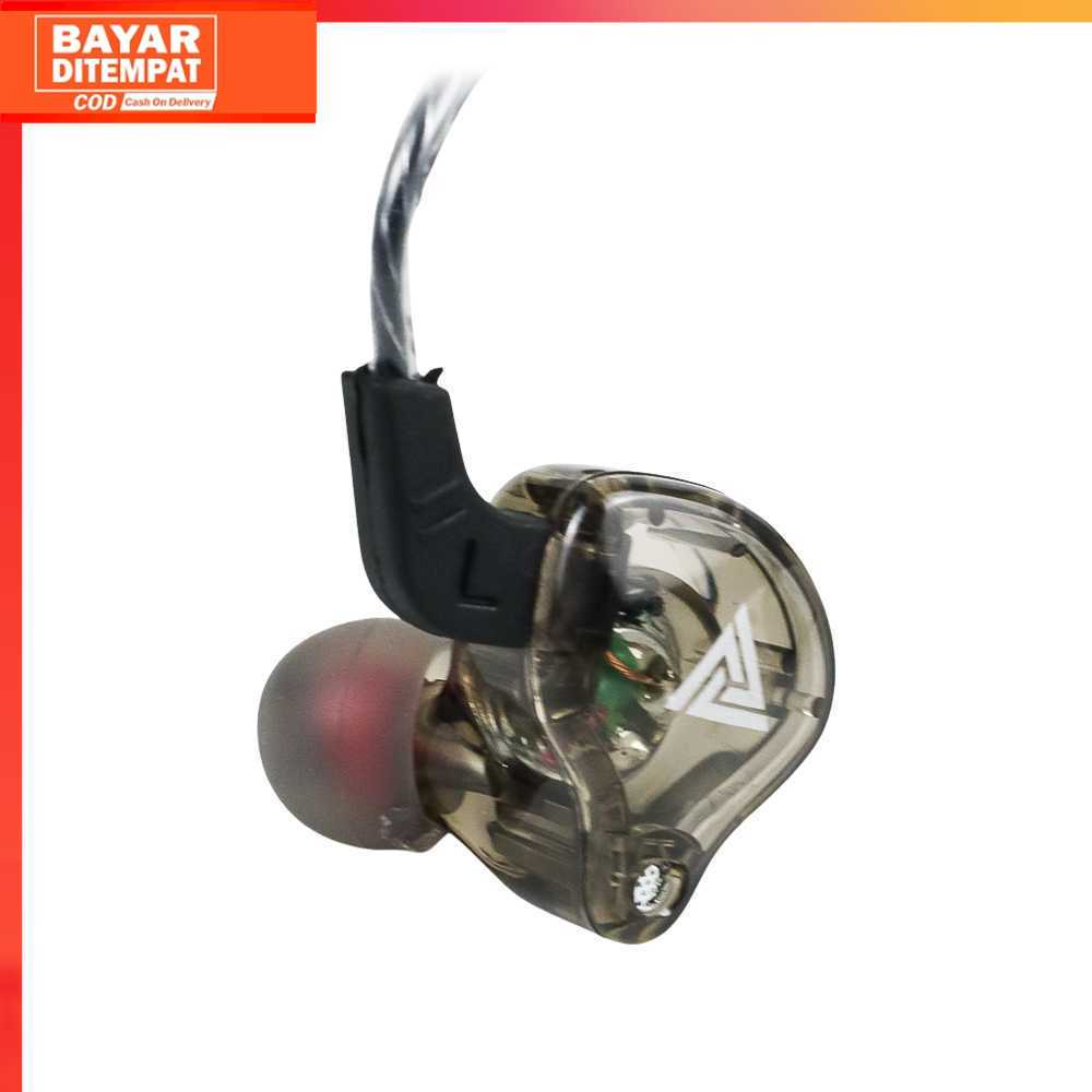 Jual (100% ORI) HiFi Earphone Bass Dynamic Driver with Mic - QKZ-AK6 ...