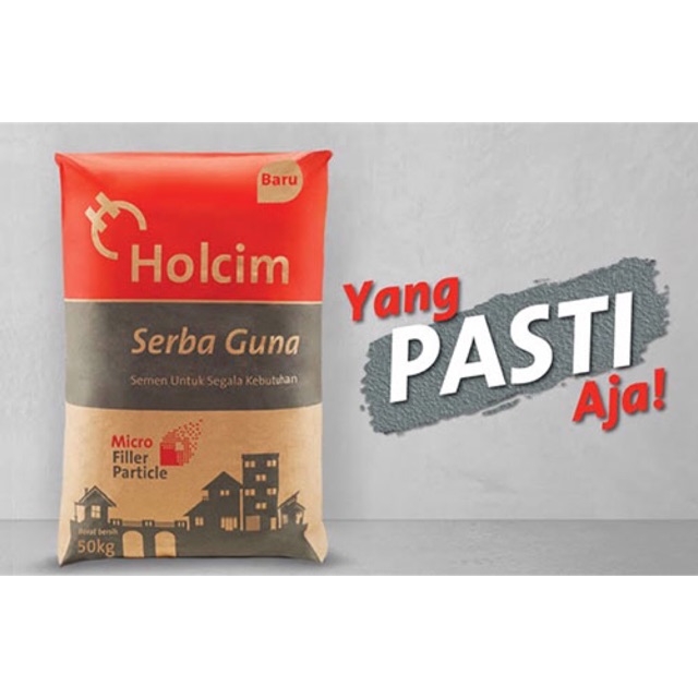 Jual SEMEN HOLCIM 50 KG | SAK | Shopee Indonesia
