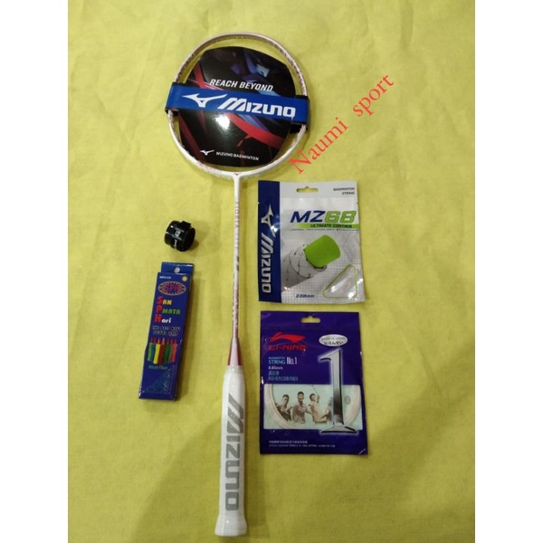 Jual Raket Mizuno floria lite kualitas 100%Original free bonus toko ...