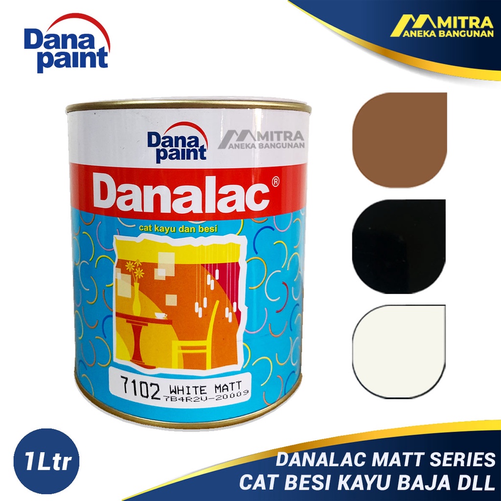 Jual DANALAC CAT MINYAK DOFF UNTUK KAYU BESI BAJA / TAMPILAN AKHIR DOFF ...