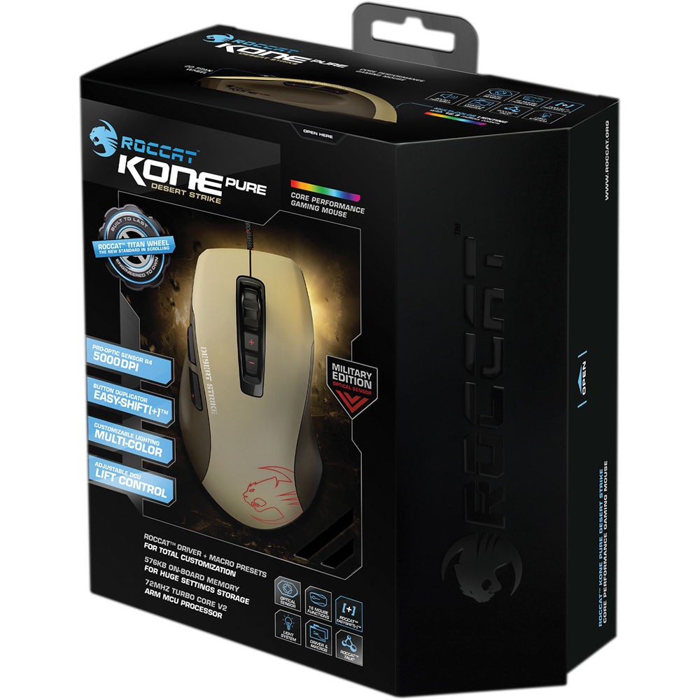 Jual ROCCAT KONE Pure Military Edition | Shopee Indonesia