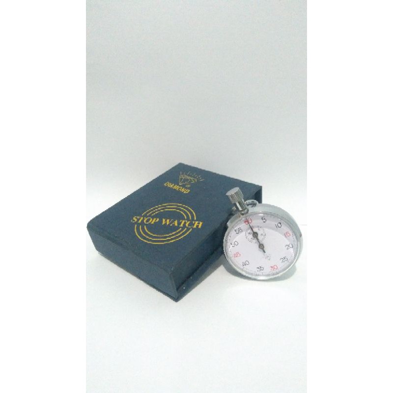 Jual Stopwatch Diamond 505 /mechanical analog Bib (back in box ...