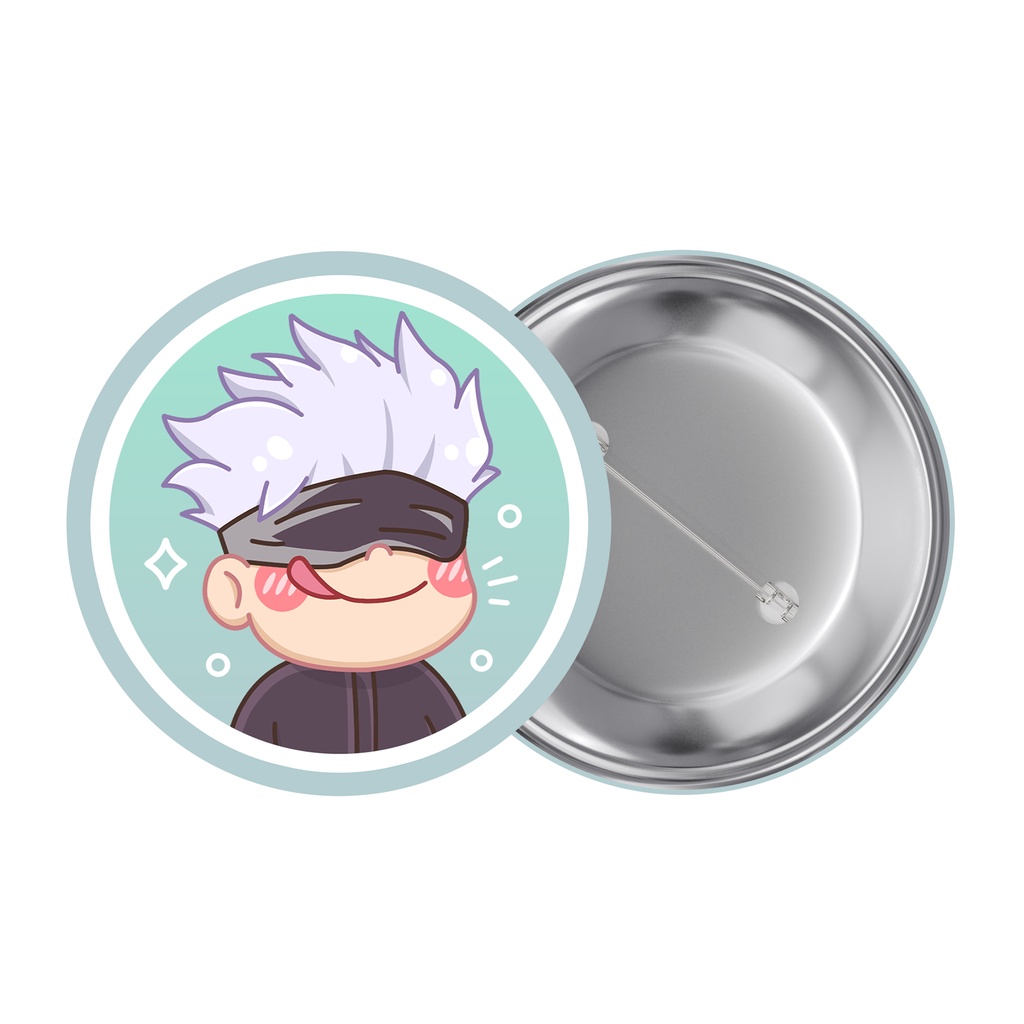 Jual Jujutsu Kaisen Milky Candy Pin - Gojo & Geto (Bakawears) | Shopee ...