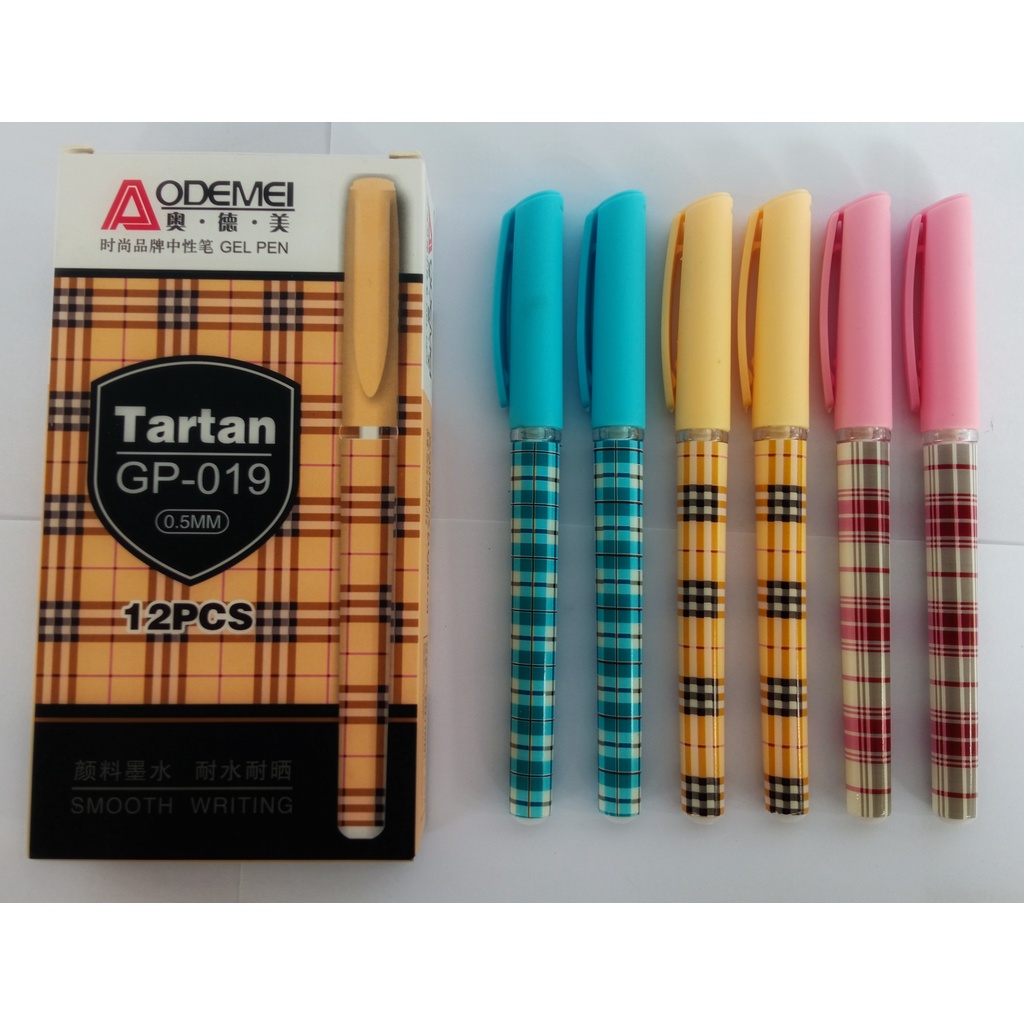 Jual Bolpoint Aodemei GP-019//pulpen Aodemei Tartan GP-019 | Shopee ...