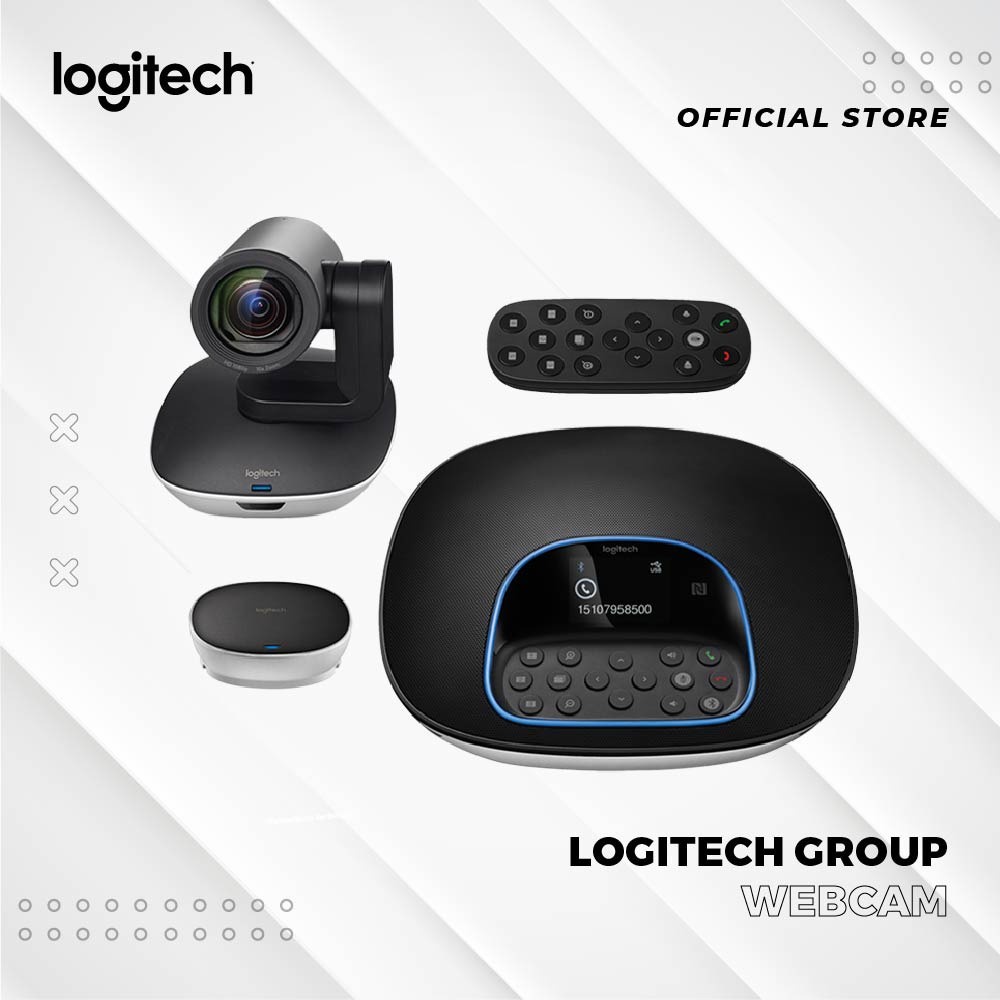 Jual Logitech Group Video Conferencing System | Shopee Indonesia