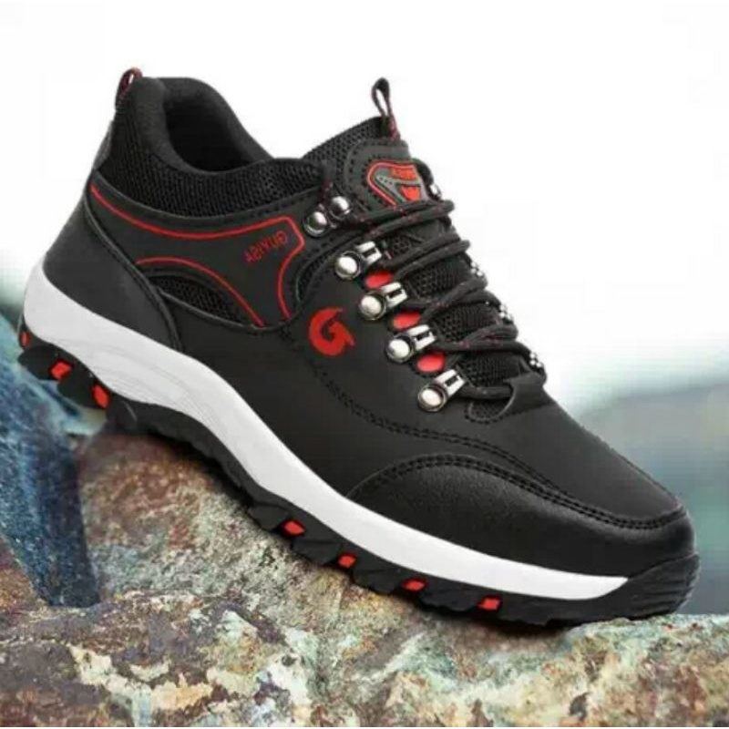 Jual sepatu safety sport black eye | Shopee Indonesia