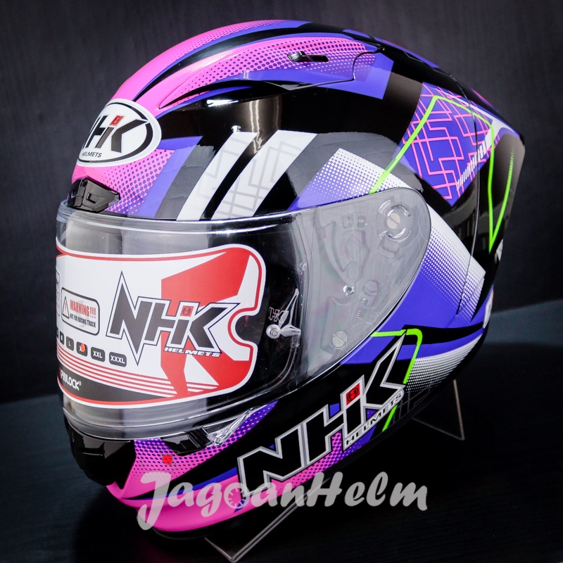 Jual NHK HELM GPR TECH STREET R44 | BLACK PINK | GP R TECH | GP-R ...