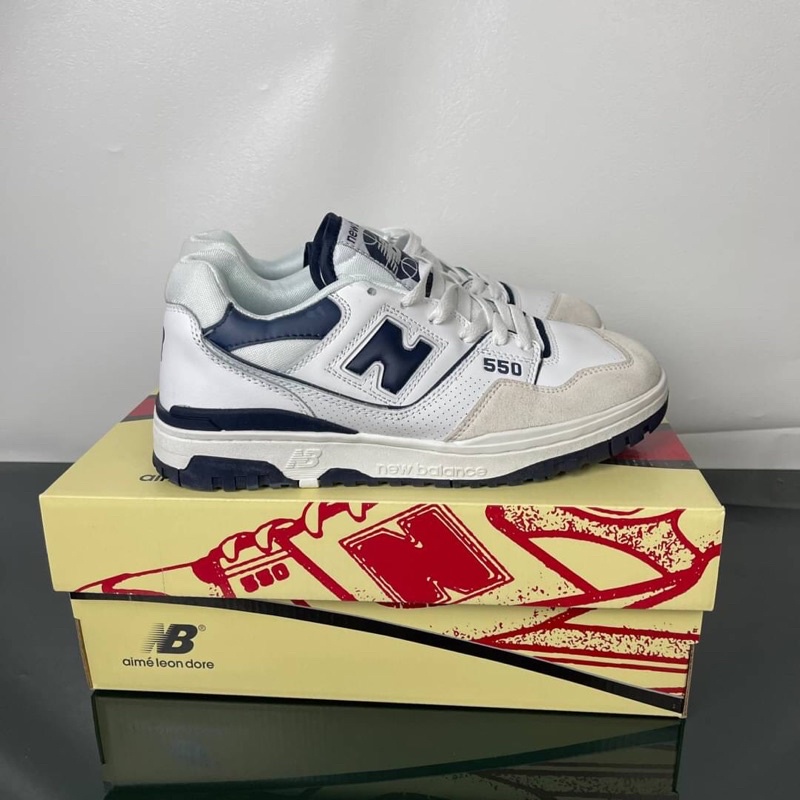 Jual New Balance 550 Navy | Shopee Indonesia