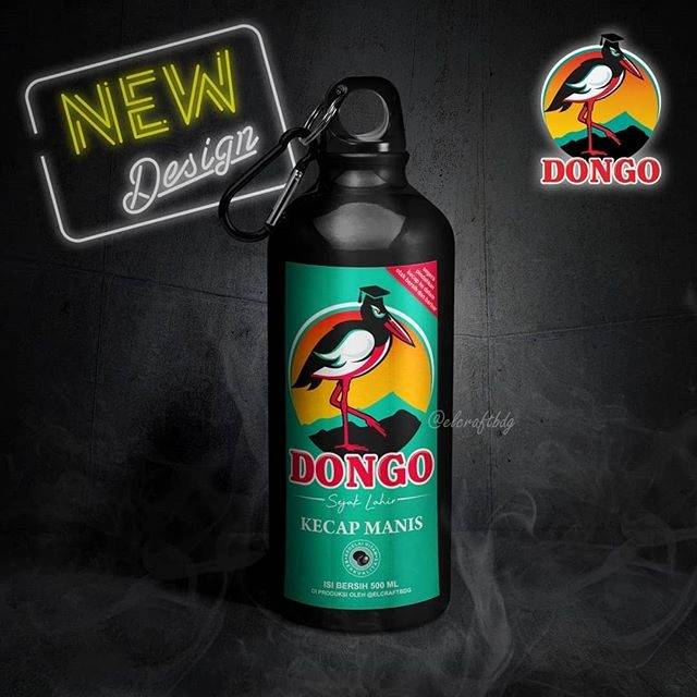 Jual BOTOL MINUM CUSTOM GAMBAR KECAP DONGO - BOTOL SPORT 500 ML ...