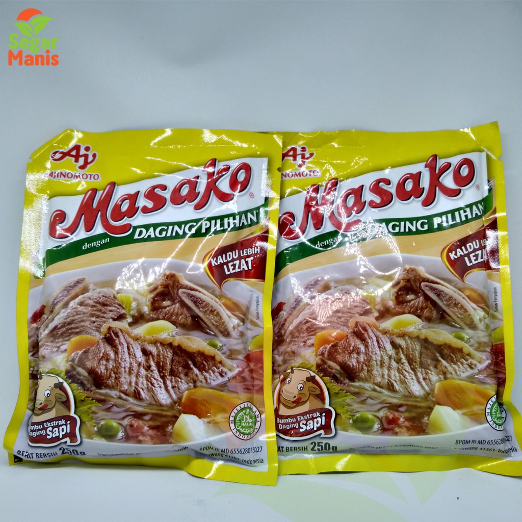 Jual Masako Rasa Kaldu Daging Kemasan 250gr | Shopee Indonesia