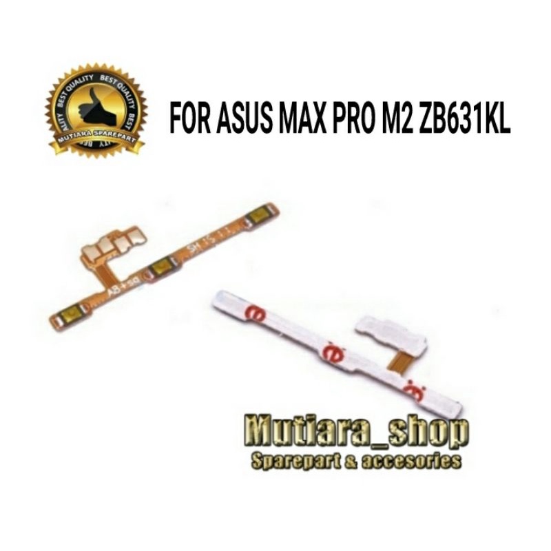 Jual FLEXIBLE / FLEXIBEL ON OFF VOLUME ASUS MAX PRO M2 ZB631KL | Shopee ...
