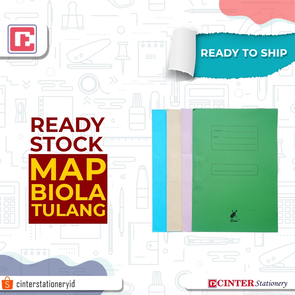 Jual BIOLA - MAP KERTAS TULANG UKURAN FOLIO 5001 | Shopee Indonesia
