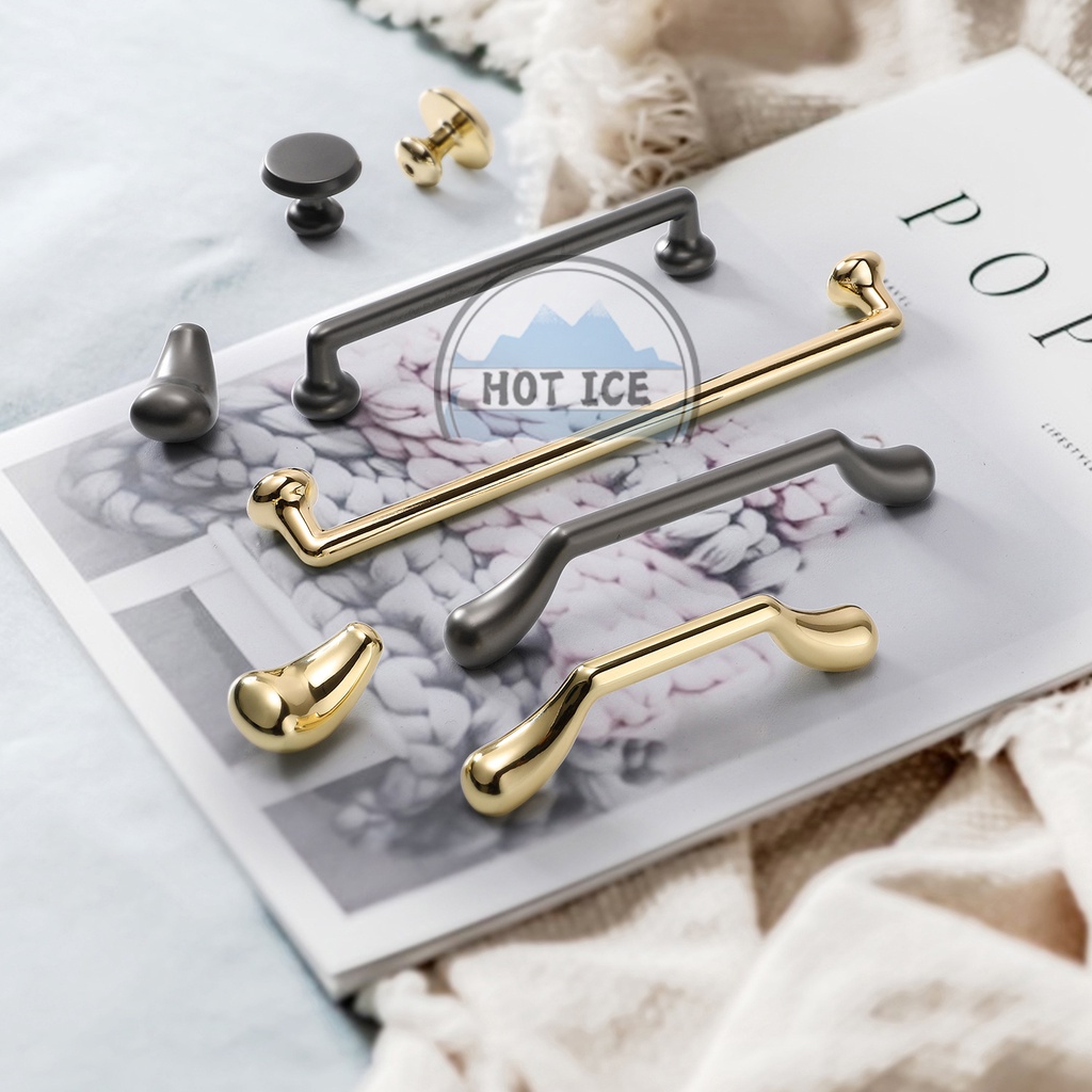 Jual Handle lemari Warna Gold Handle Gold Tarikan Laci Minimalis Modern ...