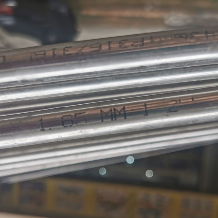 Jual Tubing/Tube SS316 OD 1/2" x 0.065" x 6M SANDVIK | Shopee Indonesia