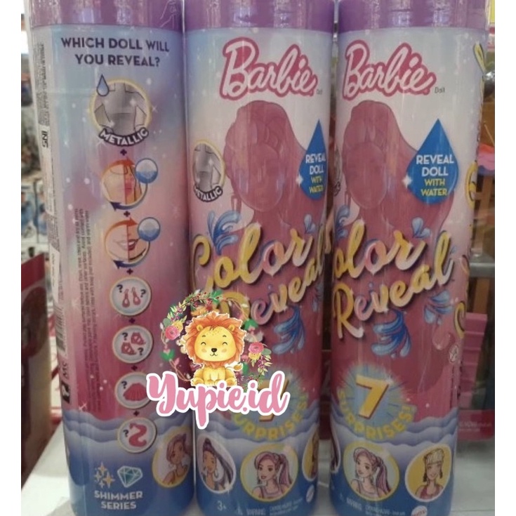Jual barbie colour reveal mattel surprises / boneka barbie | Shopee ...