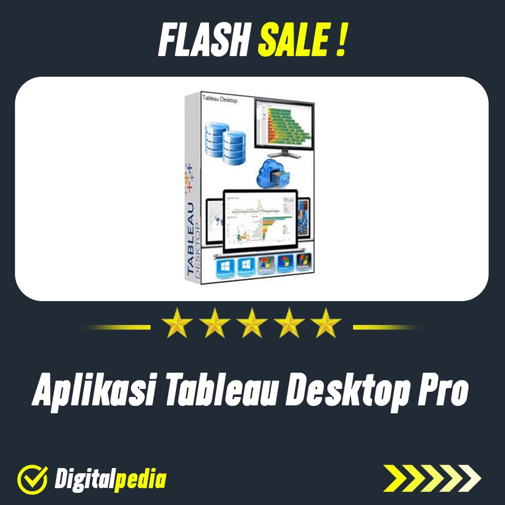 Jual Aplikasi Tableau Desktop Pro Lifetime Full Version Terbaru Premium ...