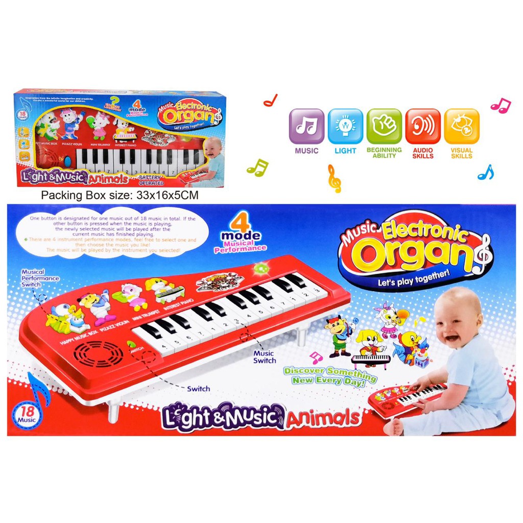 Jual Piano Anak 6928 Piano Mainan Anak Piano Keyboard | Shopee Indonesia