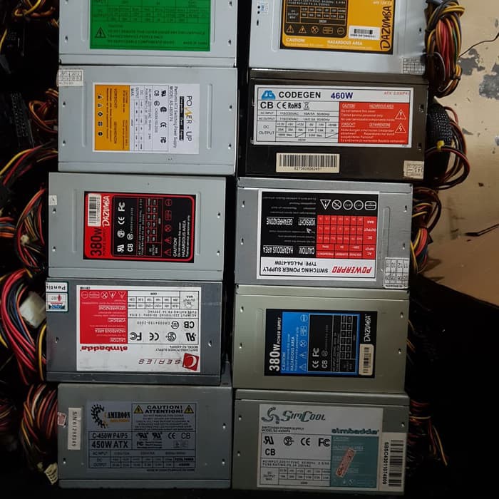 Jual Power Supply - PSU Standar 24Pin Sata Dan IDE Untuk KOMPUTER ...