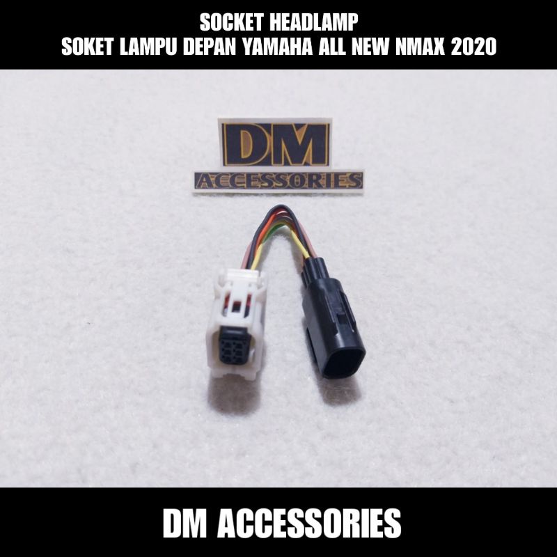 Jual SOCKET HEADLAMP SOKET LAMPU DEPAN ALL NEW NMAX 2020 | Shopee Indonesia