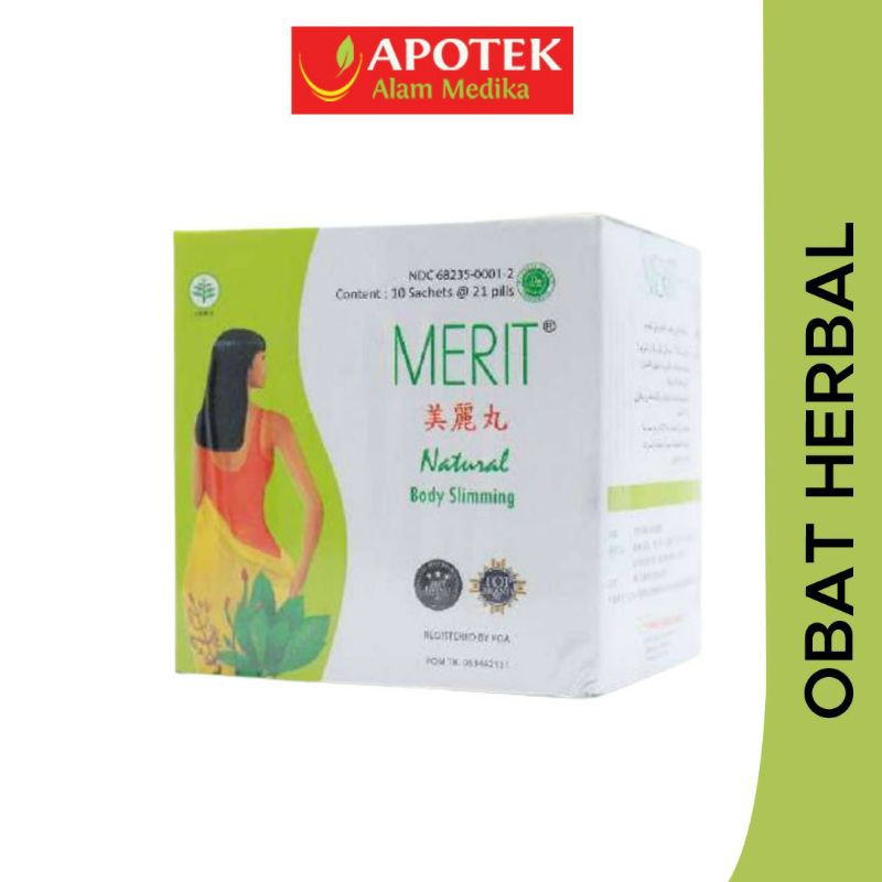 Jual Merit Sachet isi 12 Pil - Obat Herbal Pelangsing Tubuh | Shopee ...
