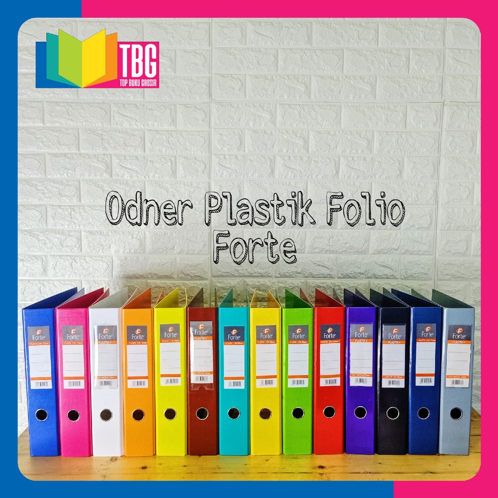 Jual 1 PCS ODNER PLASTIK PVC FOLIO FORTE / FILE ORGANIZER | Shopee ...