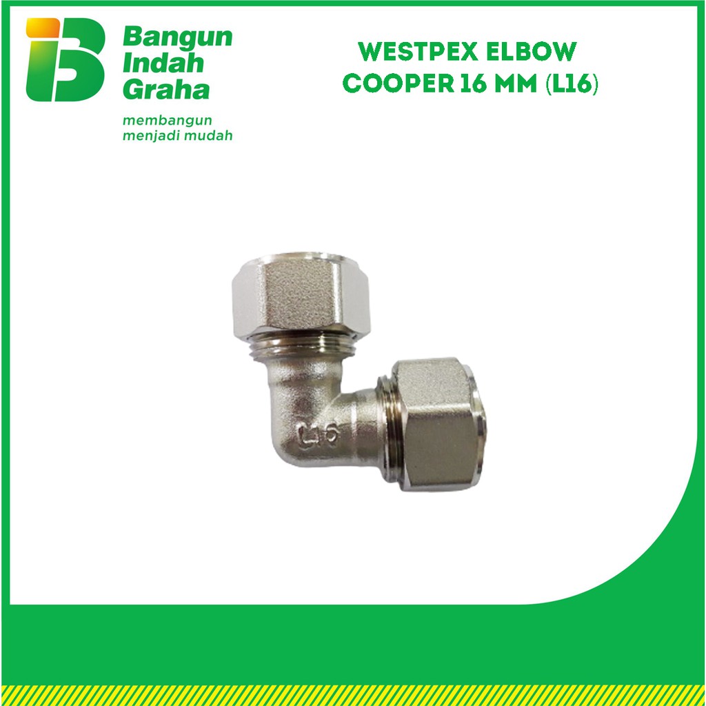 Jual WESTPEX ELBOW COOPER16 MM(L16) | Shopee Indonesia