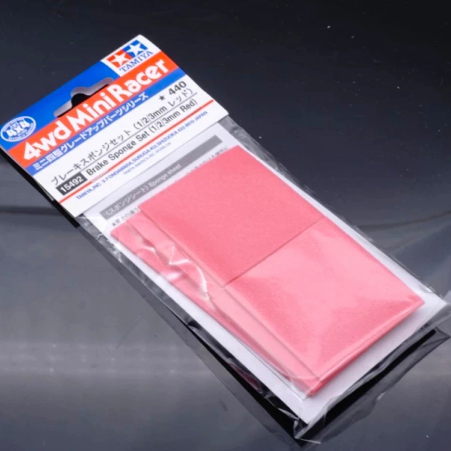 Jual Tamiya 15492 Brake Sponge Set 1/2/3 Red (Pink) | Shopee Indonesia