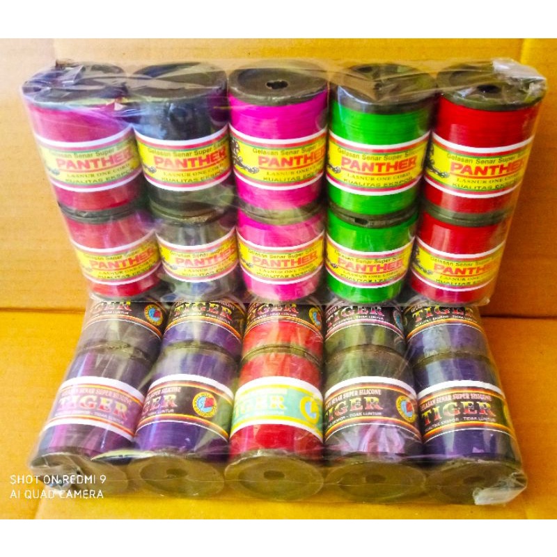 Jual Benang Senar Gelasan Layangan 600yard isi 10pcs | Shopee Indonesia