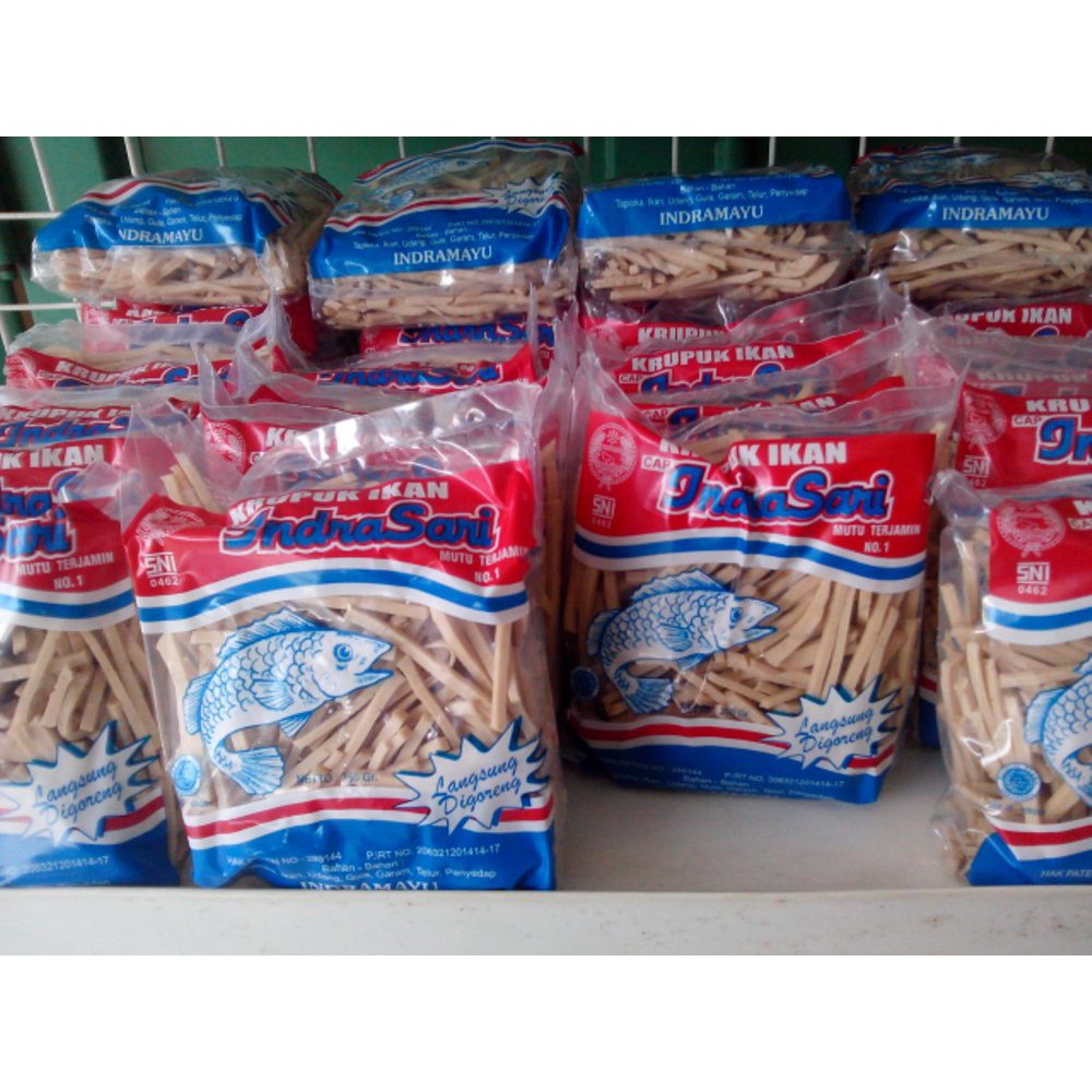 Jual KERUPUK STICK IKAN INDRASARI terbatas | Shopee Indonesia