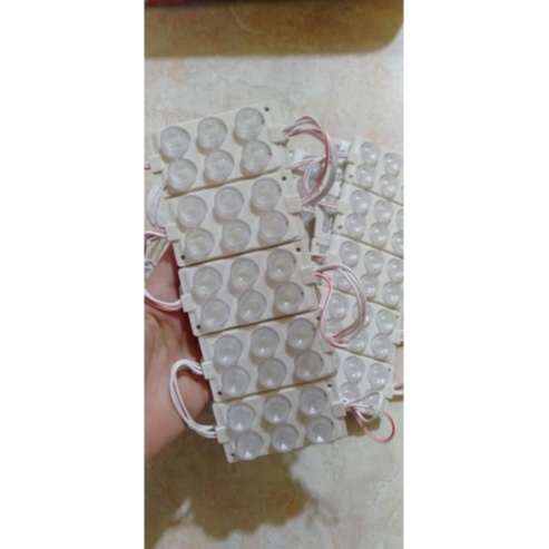 Jual LAMPU LED MODUL 6 MATA WARNA PUTIH SMD 13620 12 VOLT 6 WATT WATERPROOF VARIASI MOTOR MOBIL ...