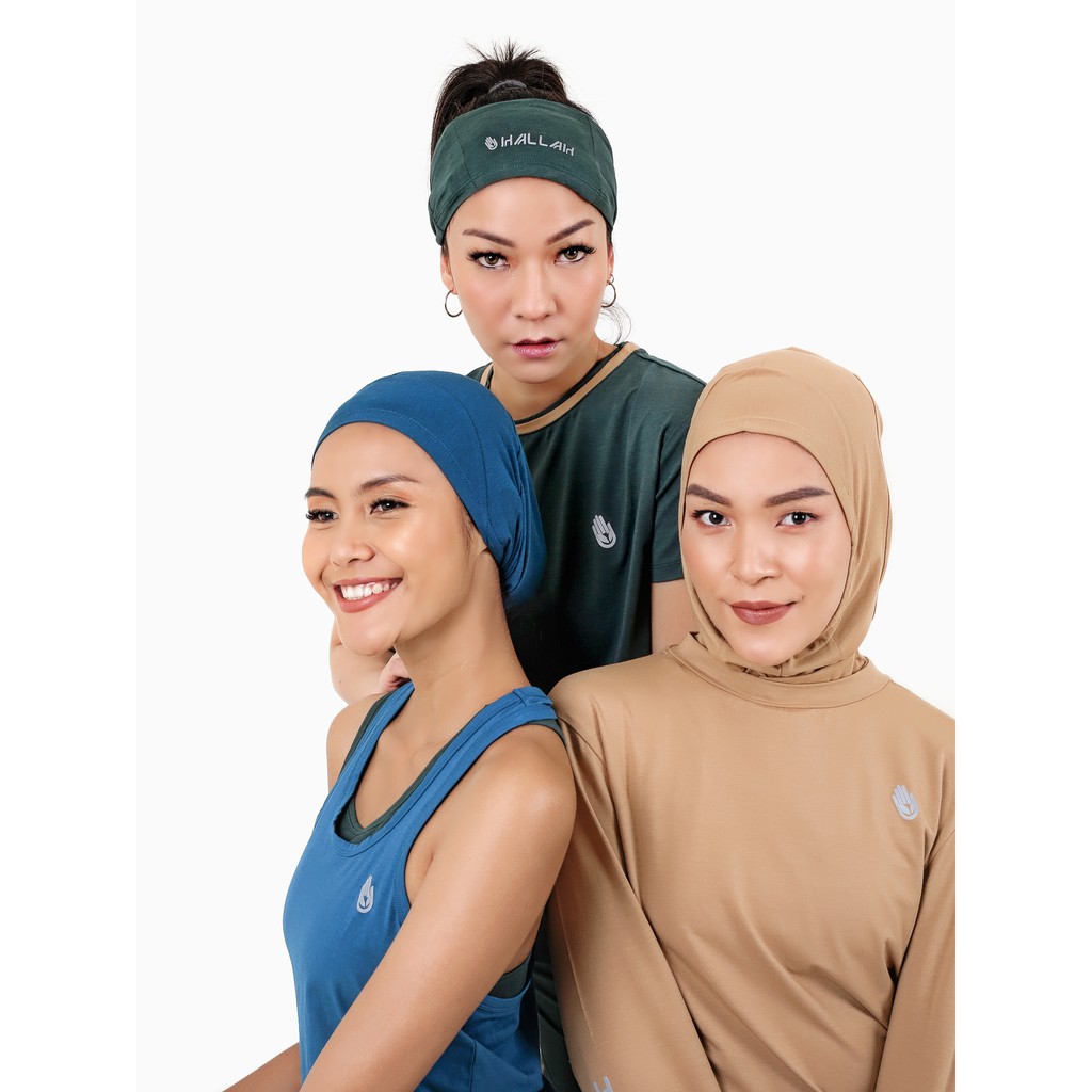 Jual Hallxh Cula Titfer - Hijab Olahraga Instan | Shopee Indonesia
