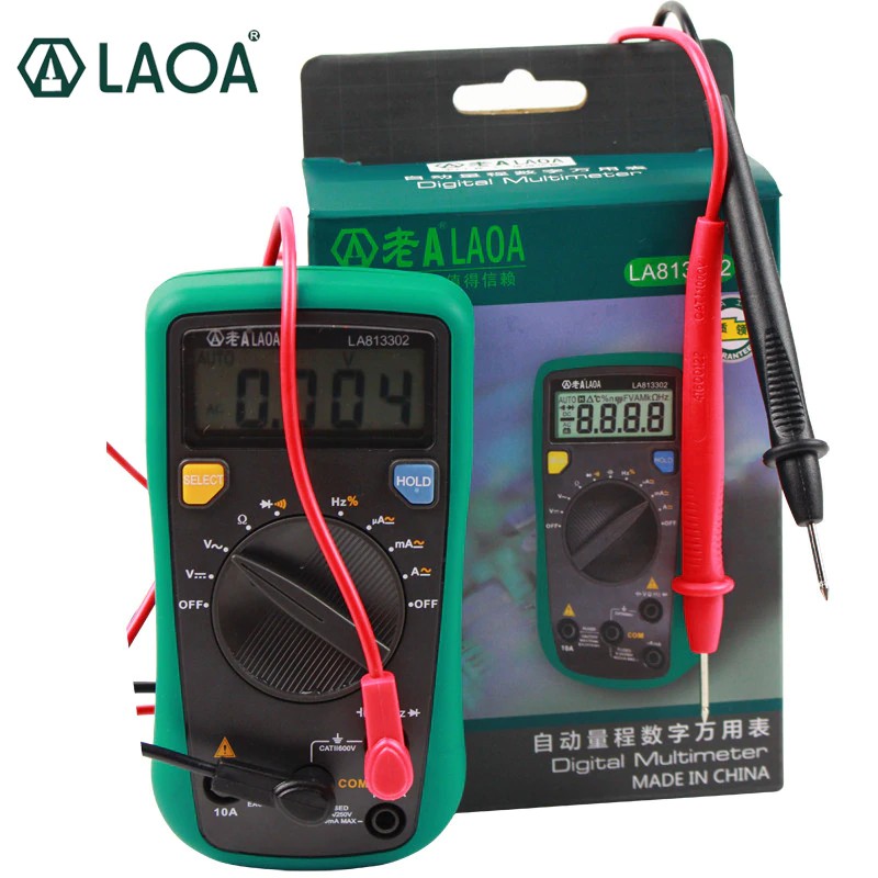 Jual FREE ONGKIR LAOA LCD Professional Automatic Digital Multimeter Multimetro Digital Tools ...