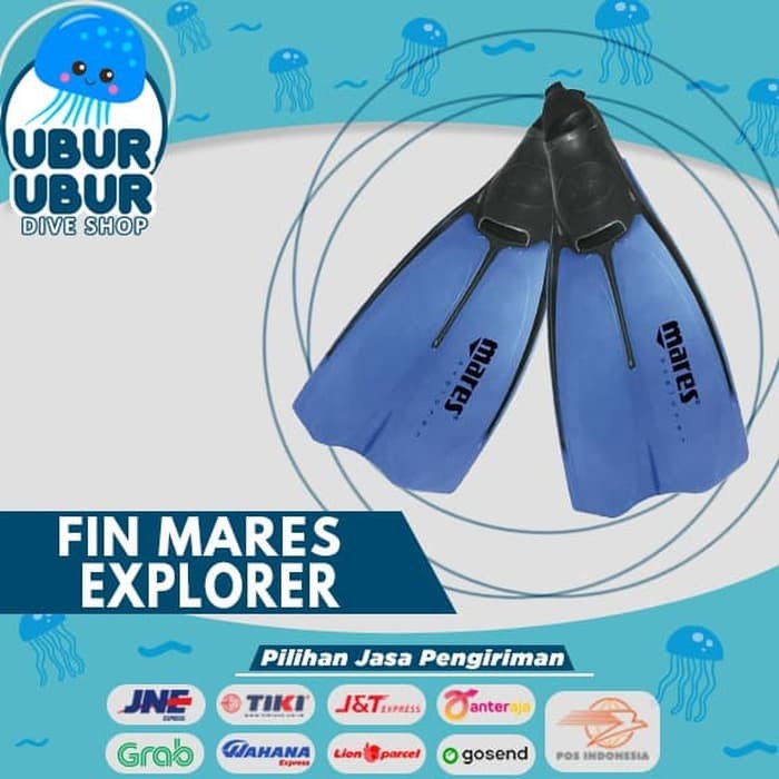 Jual Fin Mares Full Foot EXPLORER - Kaki Katak Snorkeling/Selam - Fin Alat snorkeling | Shopee ...