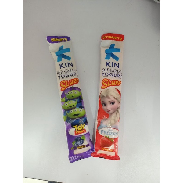 Jual KIN YOGURT SLURP KIDS BLUBERRY AND STRAWBERRY 45 GR | Shopee Indonesia