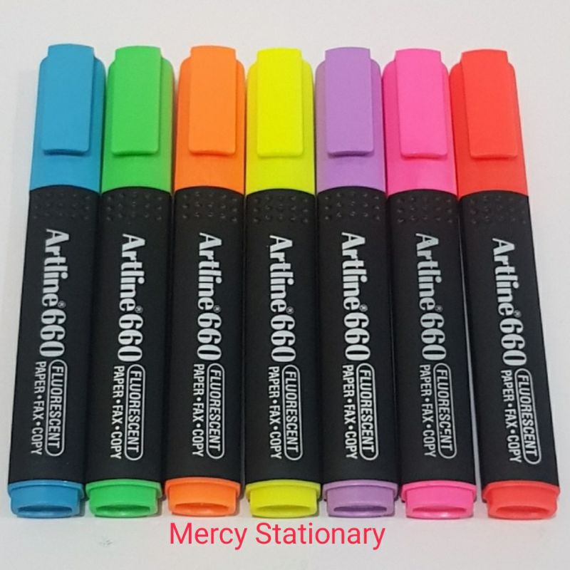Jual Highlighter Artline 660 - Stabilo Artline | Shopee Indonesia