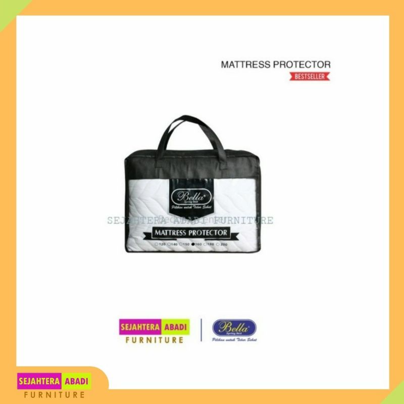 Jual Matras Protector Premium Bella Springbed Lapisan Pelindung Kasur ...
