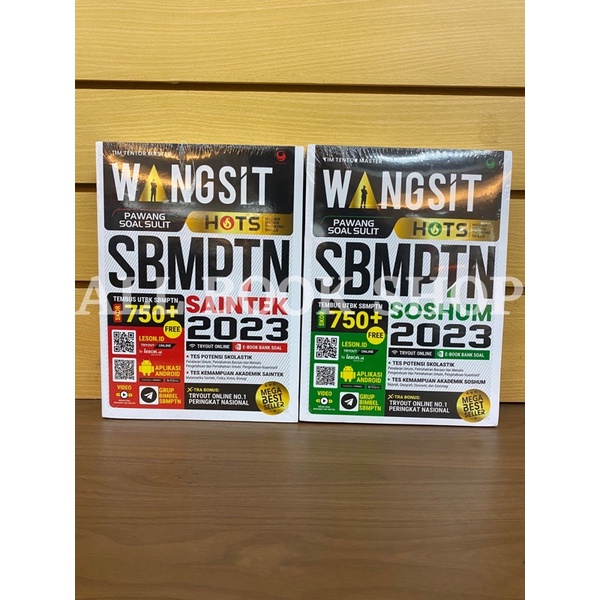 Jual Buku Wangsit Hots Sbmptn Saintek & Soshum 2023 | Shopee Indonesia