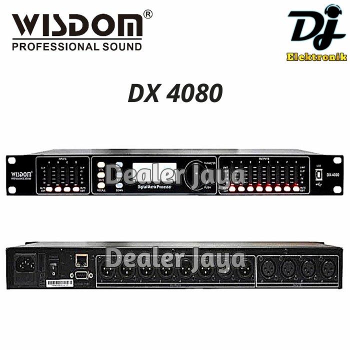 Jual Management / DLMS Wisdom DX 4080 / DX4080 - 4 in 8 out | Shopee ...