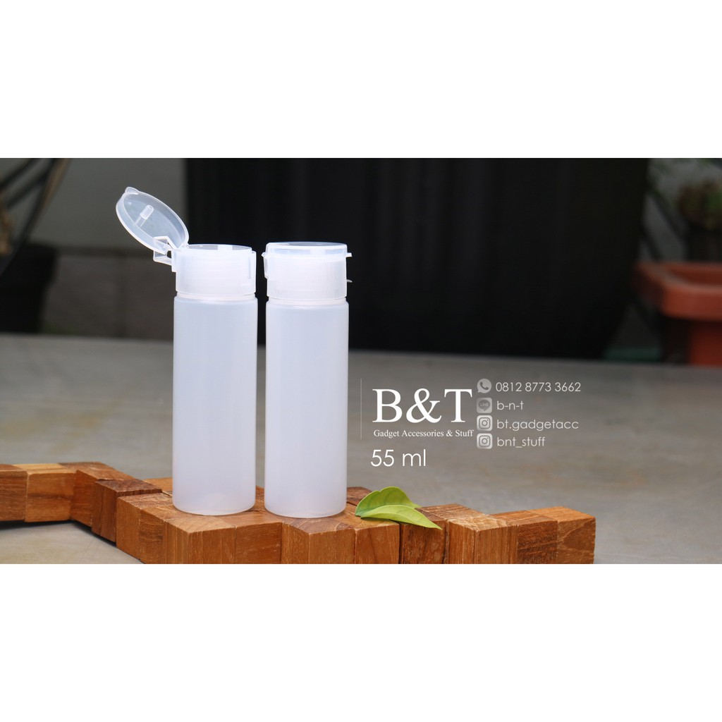 Jual Botol tube double 55 ml ( tutup tip-top ) | Shopee Indonesia