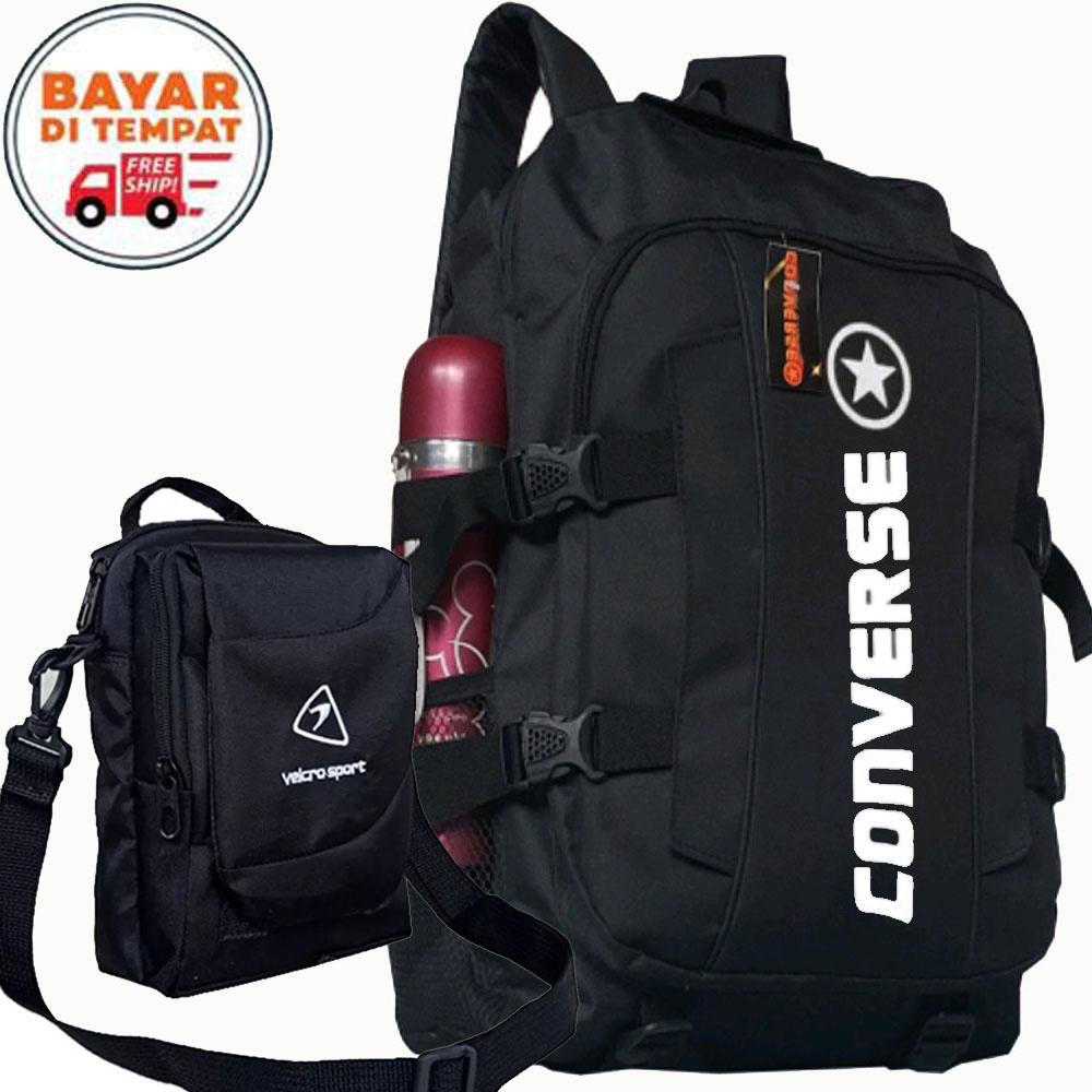 Jual tas ransel tas sekolah tas kerja fre1xslempang velcro tas ...