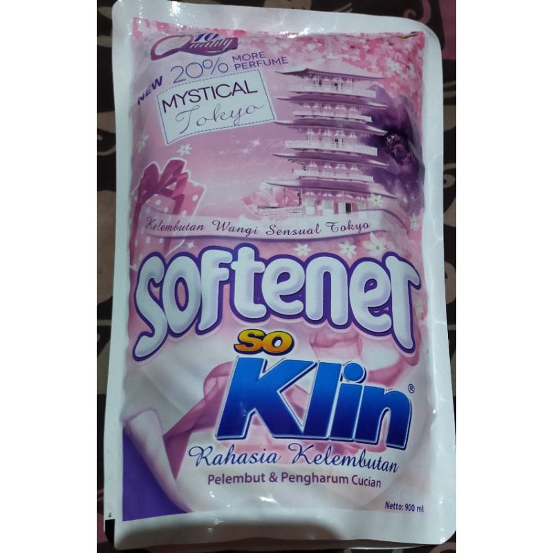 Jual Soklin Softener so Klin mystical tokyo 900ml ungu | Shopee Indonesia