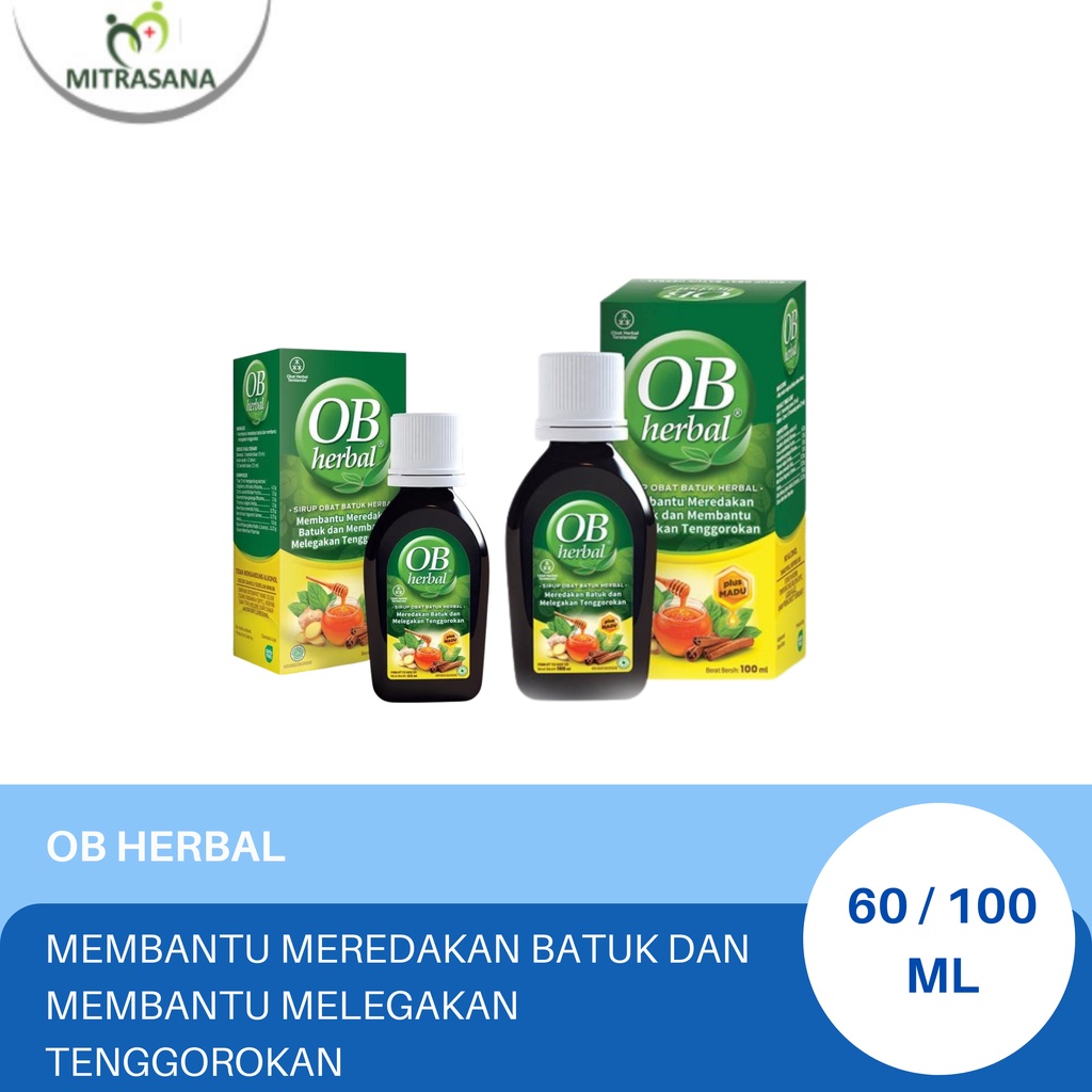 Jual OB Herbal 60 ml | Shopee Indonesia