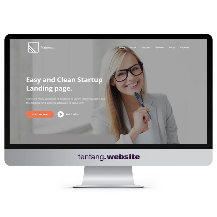 Jual Vanessa Easy Startup Landing Page WP Theme | Shopee Indonesia