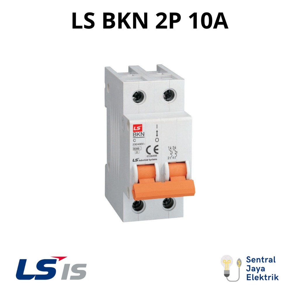 Jual MCB LS 2 PHASE 10 AMPERE | Shopee Indonesia