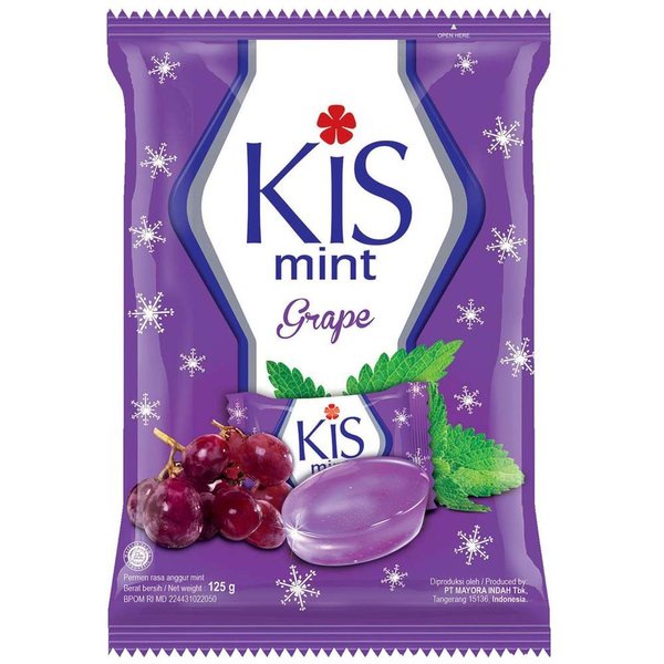 Jual PACK - Permen Kiss Mint 125g | Shopee Indonesia