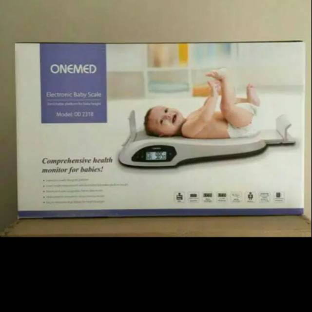 Jual Timbangan bayi digital one med OD213B baby scale | Shopee Indonesia