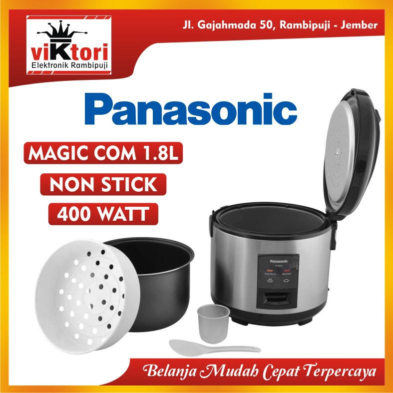 Jual PANASONIC MAGIC COM 1,8L 3IN1 SRCEZ18 / RICE COOKER PANASONIC SR ...