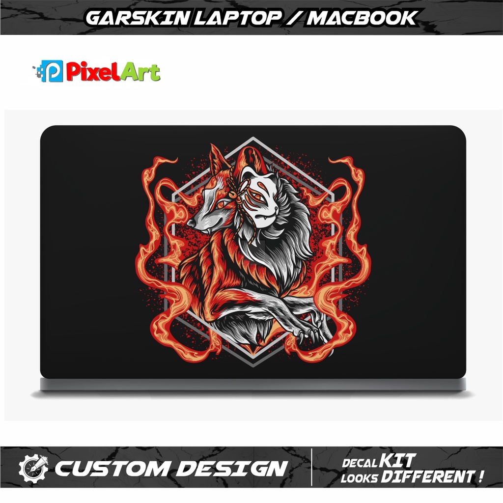 Jual STIKER GARSKIN LAPTOP SAMURAI CAT WOLF STICKER SKIN LAPTOP SAMURAI ...