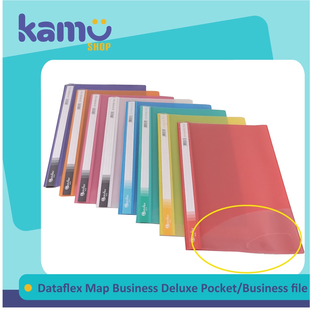 Jual Dataflex Map Business File Deluxe Pocket Folio / Business File ...
