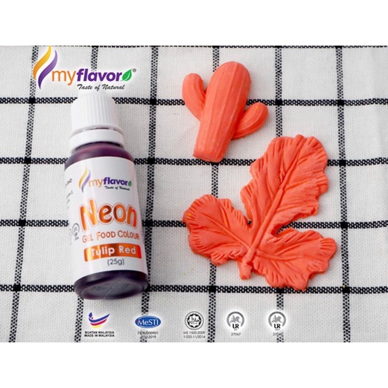 Jual my flavor neon gel halal food coloring, pewarna makanan halal ...